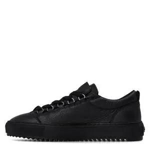 REPRESENT Grained Leather Thick Sole Low-top Sneakers