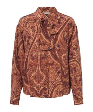 Ulla Johnson Tie-neck Silk Crêpe De Chine Blouse