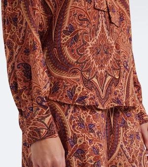 Ulla Johnson Tie-neck Silk Crêpe De Chine Blouse