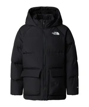 The North Face Hooded Quilted Warm Jacket - Black