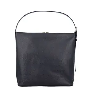 A.p.c. Vera Logo Stamp Tote Bag - Black