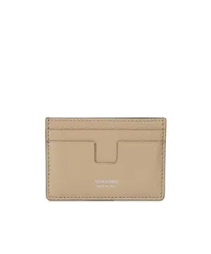 TOM FORD Grained Leather Card Holder - No
