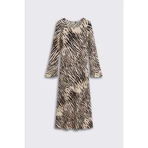 Rixo Long Sleeve Midi Dress - No