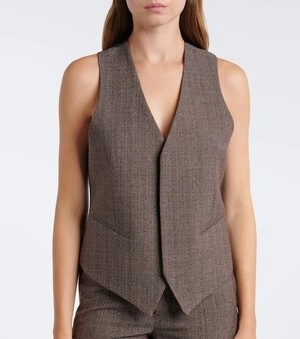 Victoria Beckham Pinstripe Vest