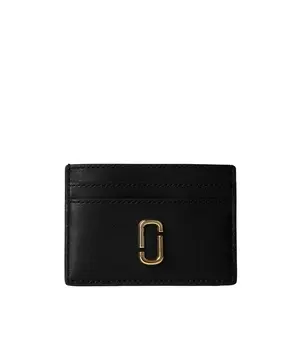 Marc Jacobs Leather Card Holder - Black