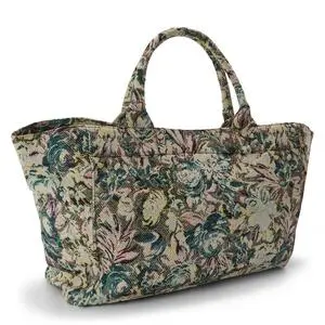 GANNI Xxl Print Tote Bag - Gray