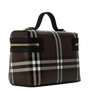 Burberry Burb Vanity Case Top Handle Bag
