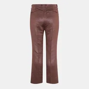 TOM FORD Faux Leather Flared Trousers