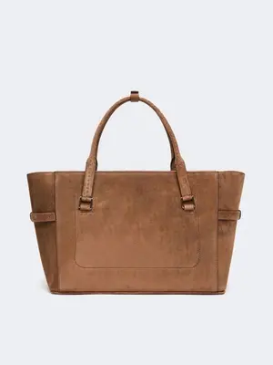 Max Mara Suede Handbag
