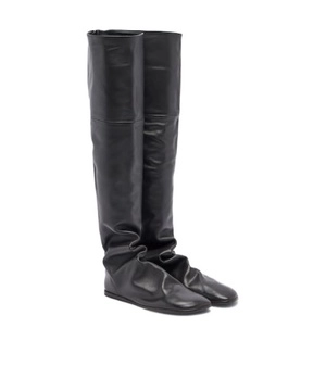 LEMAIRE Leather Knee-high Boots - No