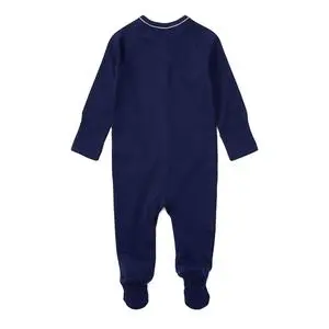Polo Ralph Lauren Floral Trim Cotton Sleepsuit
