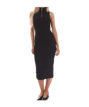 Hugo Boss Sleeveless Bodycon Midi Dress
