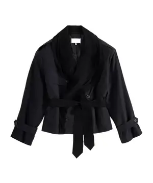 MAISON MARGIELA Draped Trench Jacket