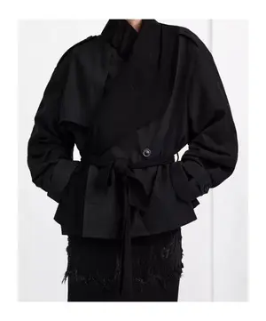 MAISON MARGIELA Draped Trench Jacket