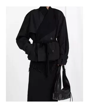 MAISON MARGIELA Draped Trench Jacket