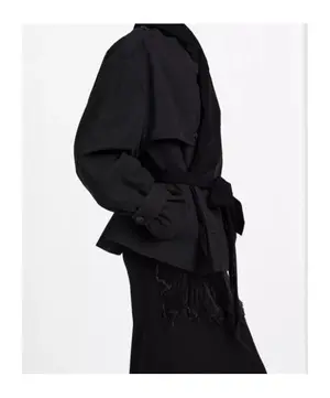 MAISON MARGIELA Draped Trench Jacket