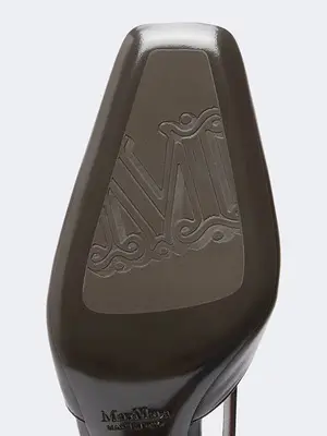 Max Mara Nappa Leather Cut-out Brogues