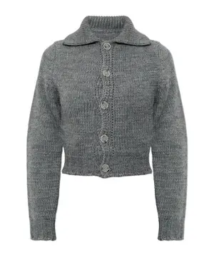 MAISON MARGIELA Long-sleeved Knitted Cardigan