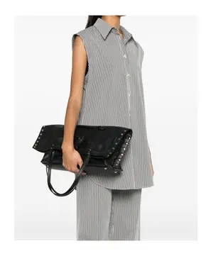 ZANELLATO Medium-sized Studded Handbag