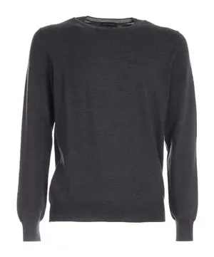 GRAN SASSO Crew-neck Wool Sweater