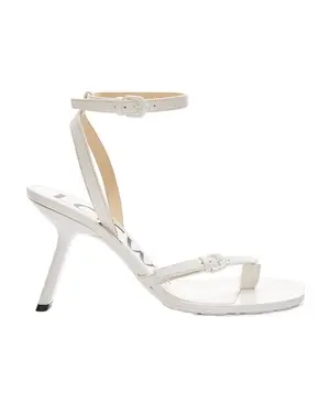 Loewe Petal Stiletto Sandal In Lambskin