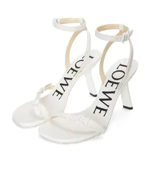 Loewe Petal Stiletto Sandal In Lambskin