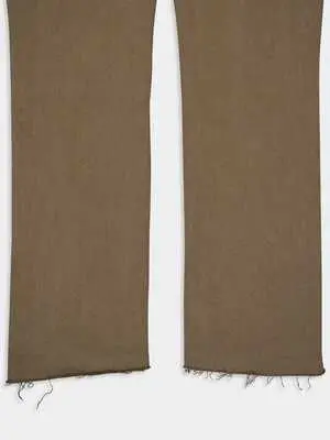 MOTHER High-waist Rascal Ankle Step Fray Jeans