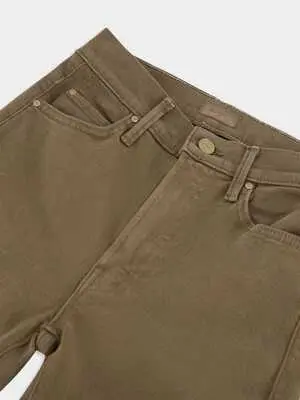 MOTHER High-waist Rascal Ankle Step Fray Jeans