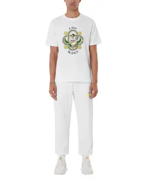 Casablanca Illustration-printed Crewneck T-shirt