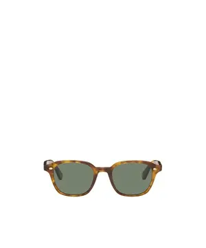 Garrett Leight Lachman Sunglasses - Hazelnut Hawksbill Pattern
