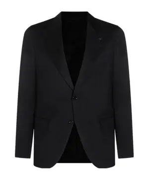 LARDINI Single-breasted Tailored Suit - Black