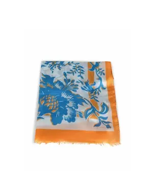 Etro Floral Fringed Scarf