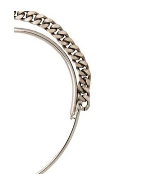 MAISON MARGIELA Double-layered Metal Necklace