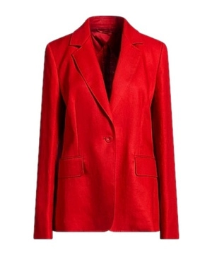 Max Mara Single-breasted Blazer - Red