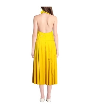 Max Mara Sleeveless Pleated Dress