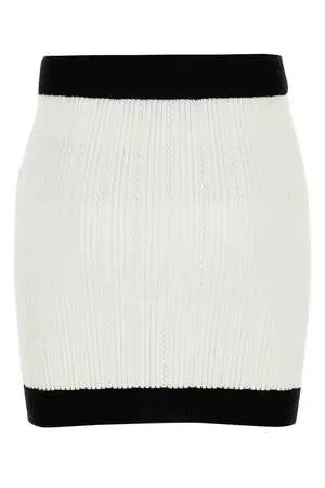 Balmain Viscose Blend Mini Skirt