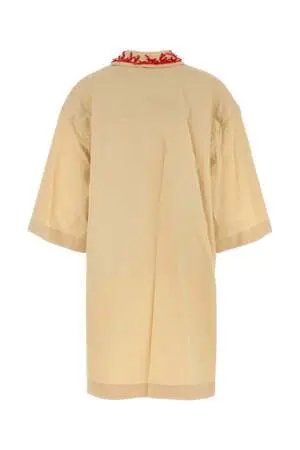 Fendi Pastel Poplin Dress - Yellow