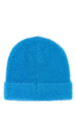 Fendi Light Nylon Beanie Hat - Blue