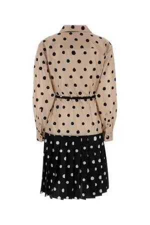 Fendi Printed Silk Dress - Multicolor
