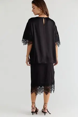 Shona Joy Eniko Lace Midi Skirt Set