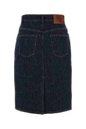 Fendi Denim Skirt
