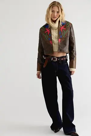 MOTHER The Open Book Zip Jacket