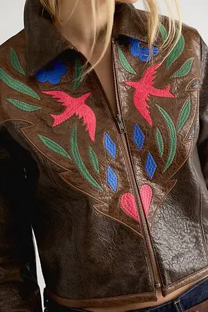 MOTHER The Open Book Zip Jacket