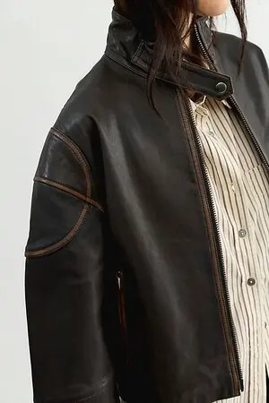 AGOLDE Pierson Leather Jacket