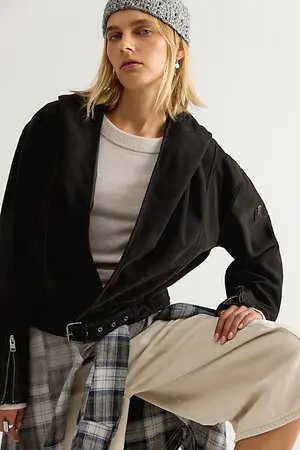 MAURITIUS LEATHER Mauritius Anna Suede Jacket - Black