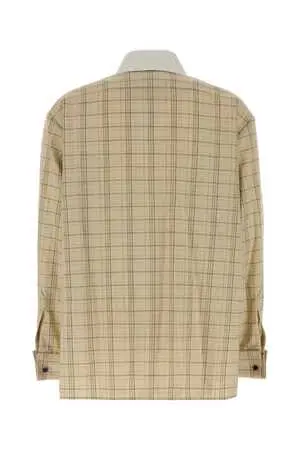 Bottega Veneta Embroidered Wool Shirt