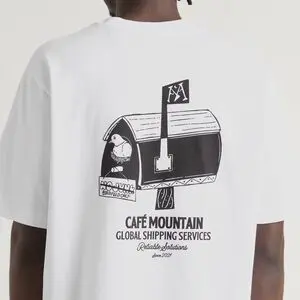 CAFÉ MOUNTAIN Birdhouse T-shirt