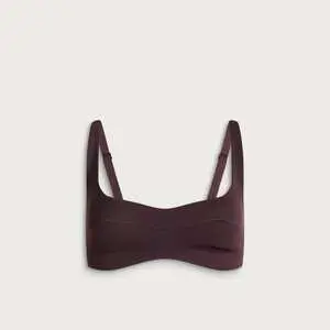Nike Skims Infinasoft -support Front Micro Bra - Dark Roast