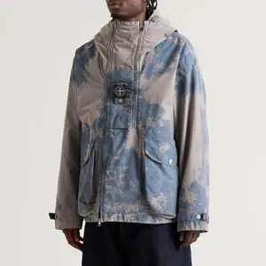 Stone Island Hand Painted David Light-tc Heat Reactive Jacke