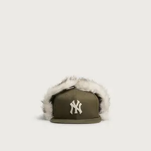 New Era New York Yankees Chainstitched 59fifty Dogear Cap Olive